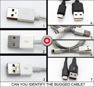 Malicious USB Cables | USB Hacking Cables | Murray Associates