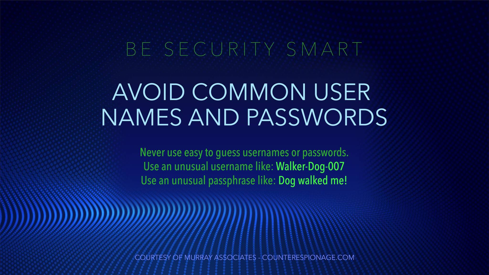 FREE - Rotating Information Security Screen Savers